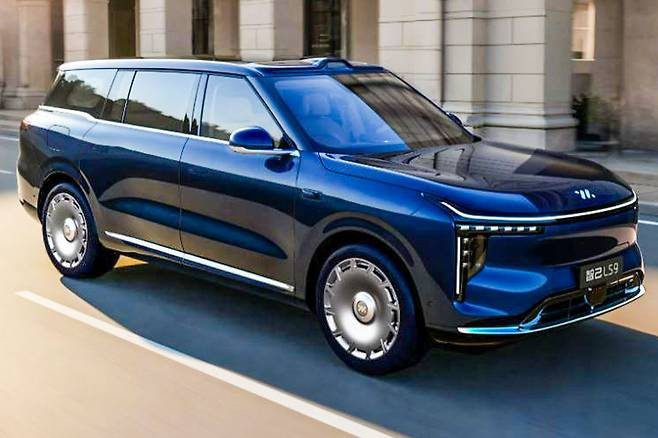 "팰리세이드 대항마 나왔다!" 전기 주행 450km, 하이브리드 6인승 대형 SUV 공개 | 카프레스