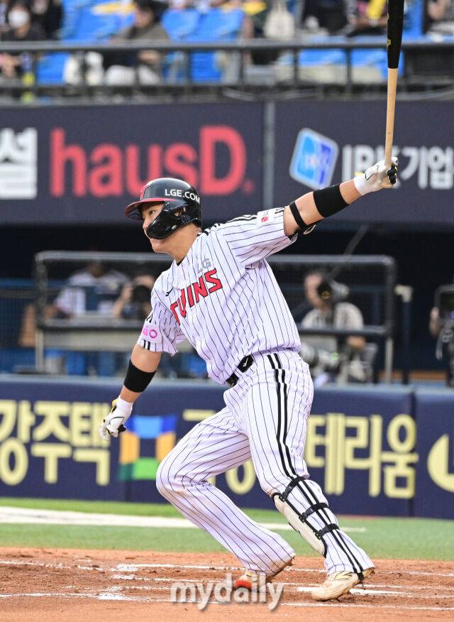 "감 좋을 때 계속 나가야죠" 159km 에이스 일격 가한 LG 백업포수, 연이틀 선발 출격…"휴식 겸" 오지환 결장 [MD잠실]