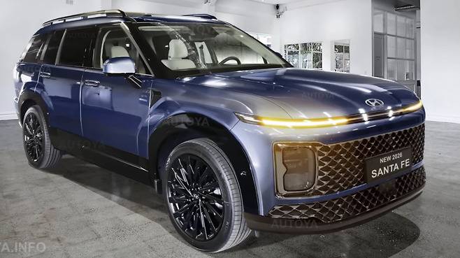 이게 싼타페야? 로봇이야? 6세대 풀체인지 충격 비주얼 | EV-Hotissue